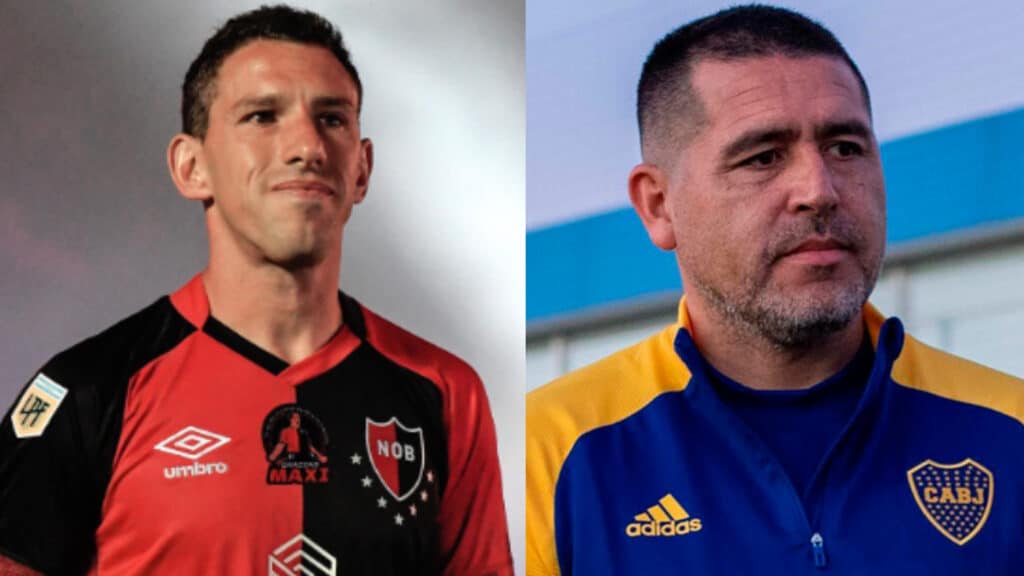 Maxi Rodríguez liquidó a Riquelme y los hinchas de River estallaron en ...