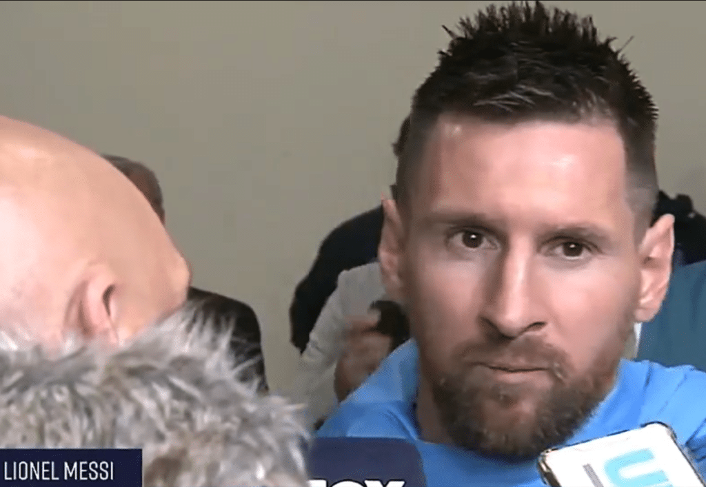 Video: la llamativa respuesta de Lionel Messi cuando le preguntaron por el palco que le regaló ...