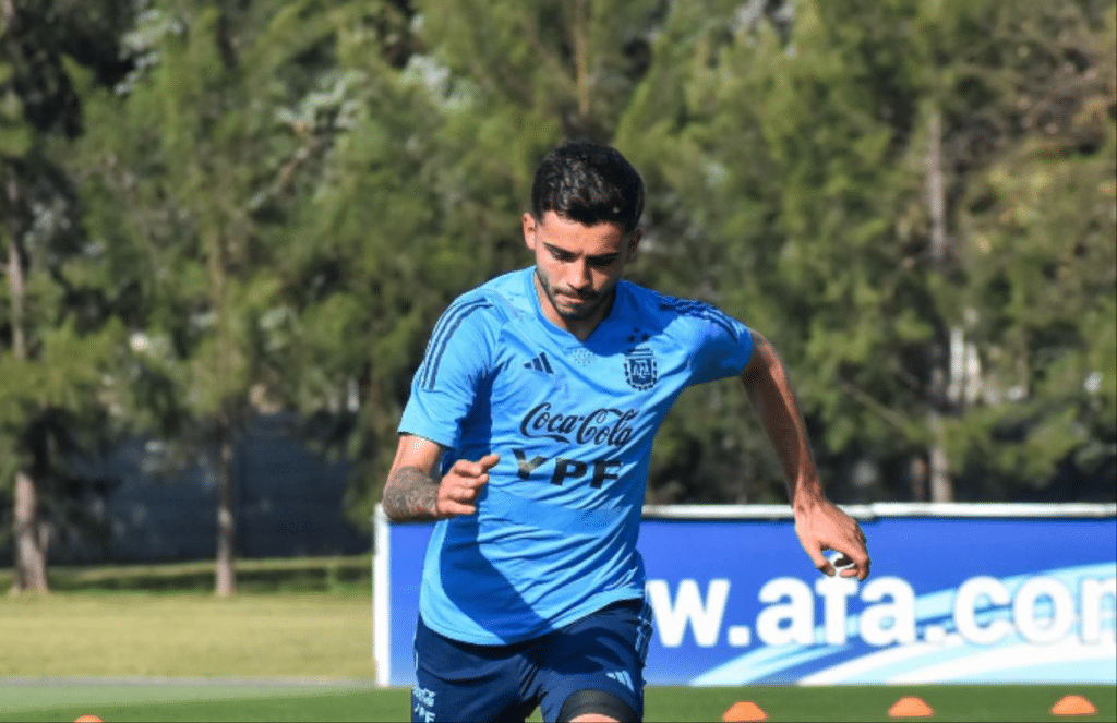 Santiago Simón jugó en la Selección Argentina Sub 23 y su número de ...