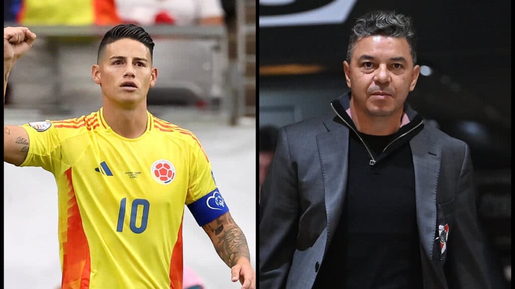Gallardo dijo que sí y la última noticia sobre River y James Rodríguez ...