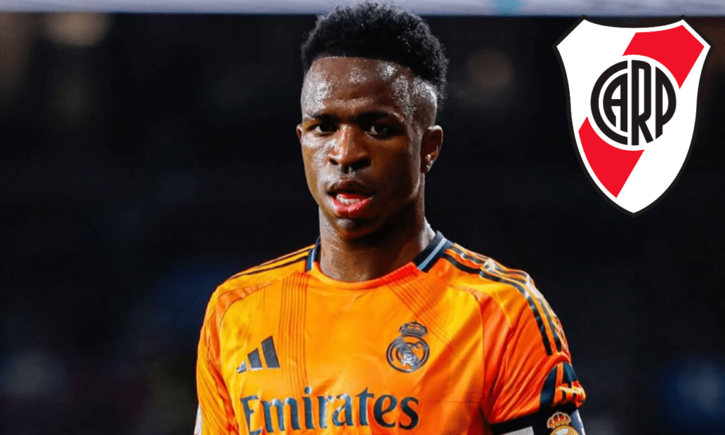La rompe en Europa, volvió loco a Vinicius Jr y permitiría que River ...